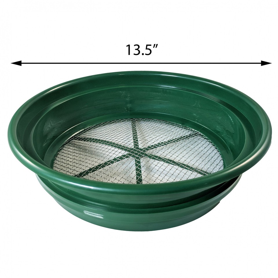 9pc Prospecting Sifter Classifier Complete Set Fine and Coarse Mesh | eBay