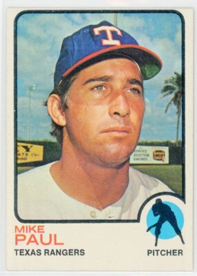1973 Topps Baseball Mike Paul #58 VG+ | eBay