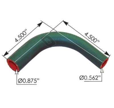 Coolant Poly Reinforced 3Ply 90Deg Elbow for Volvo Part# 20388338, 561. ...
