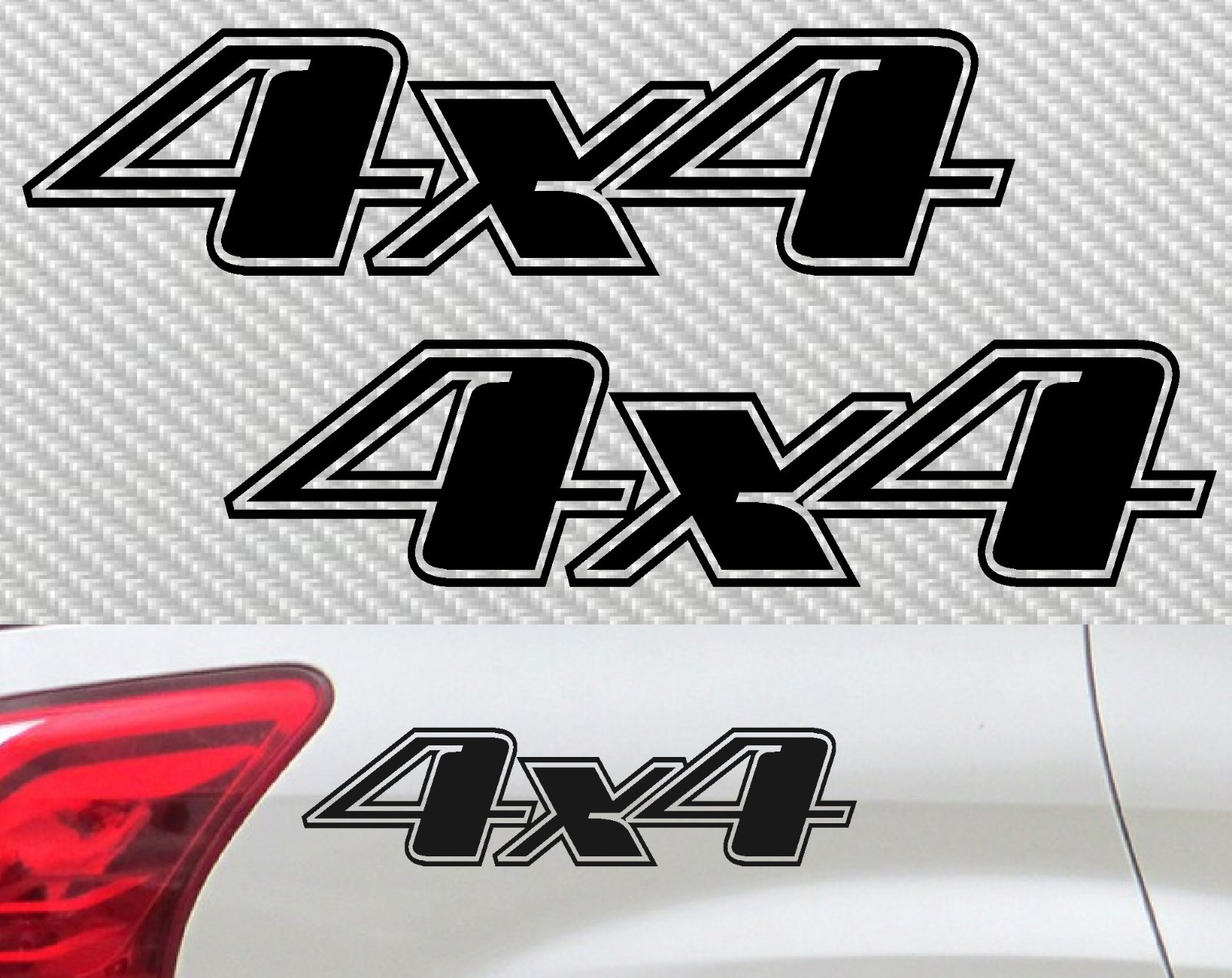 4x4 4wd DECALS sticker pair | eBay Australia