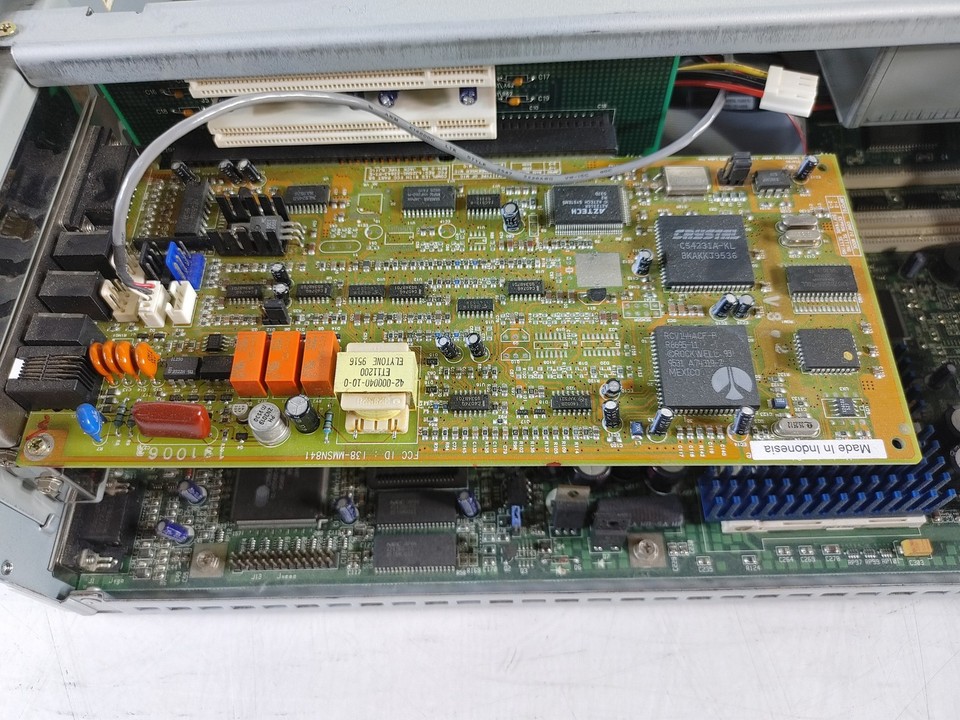 Vintage Packard Bell Axcel 2420 Intel Pentium 75 MHz 16 MB SIMM Desktop ...