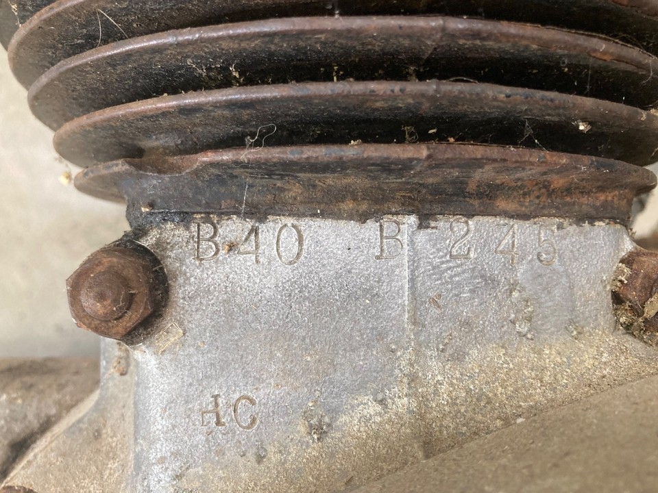 BSA B40 engine/transmission turns over | eBay