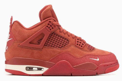 Nigel Sylvester x Air Jordan 4 OG Brick by Brick Red HF4340-800 Men's ...
