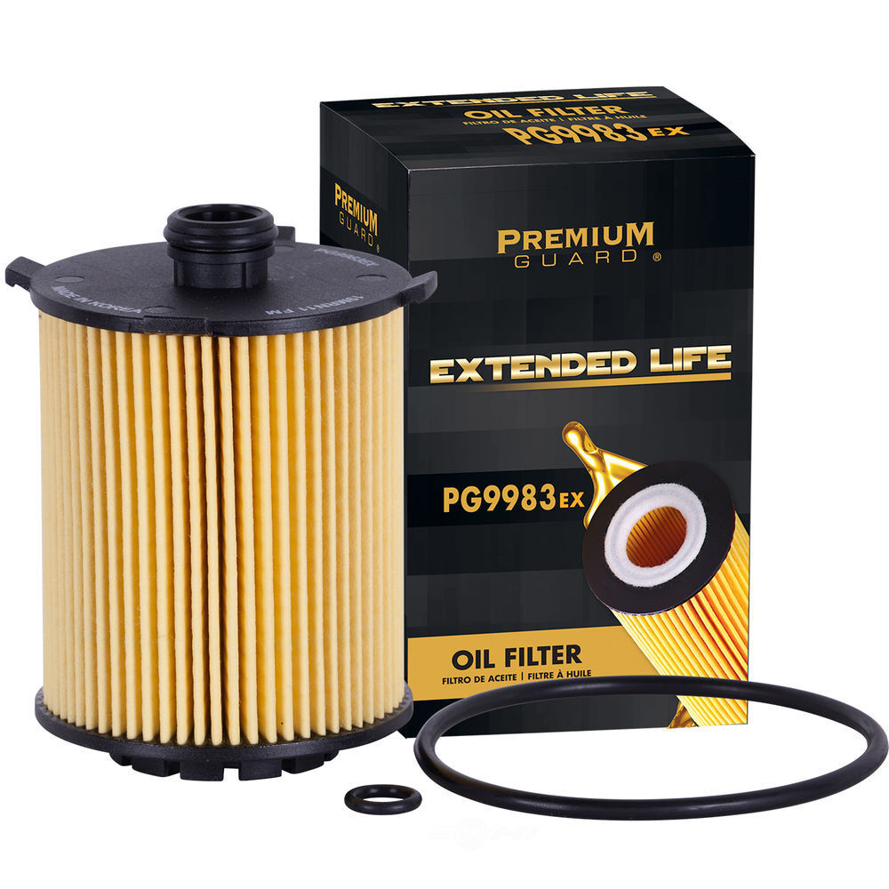 Engine Oil Filter-Extended Life Oil Filter Premium Guard PG9983EX for ...