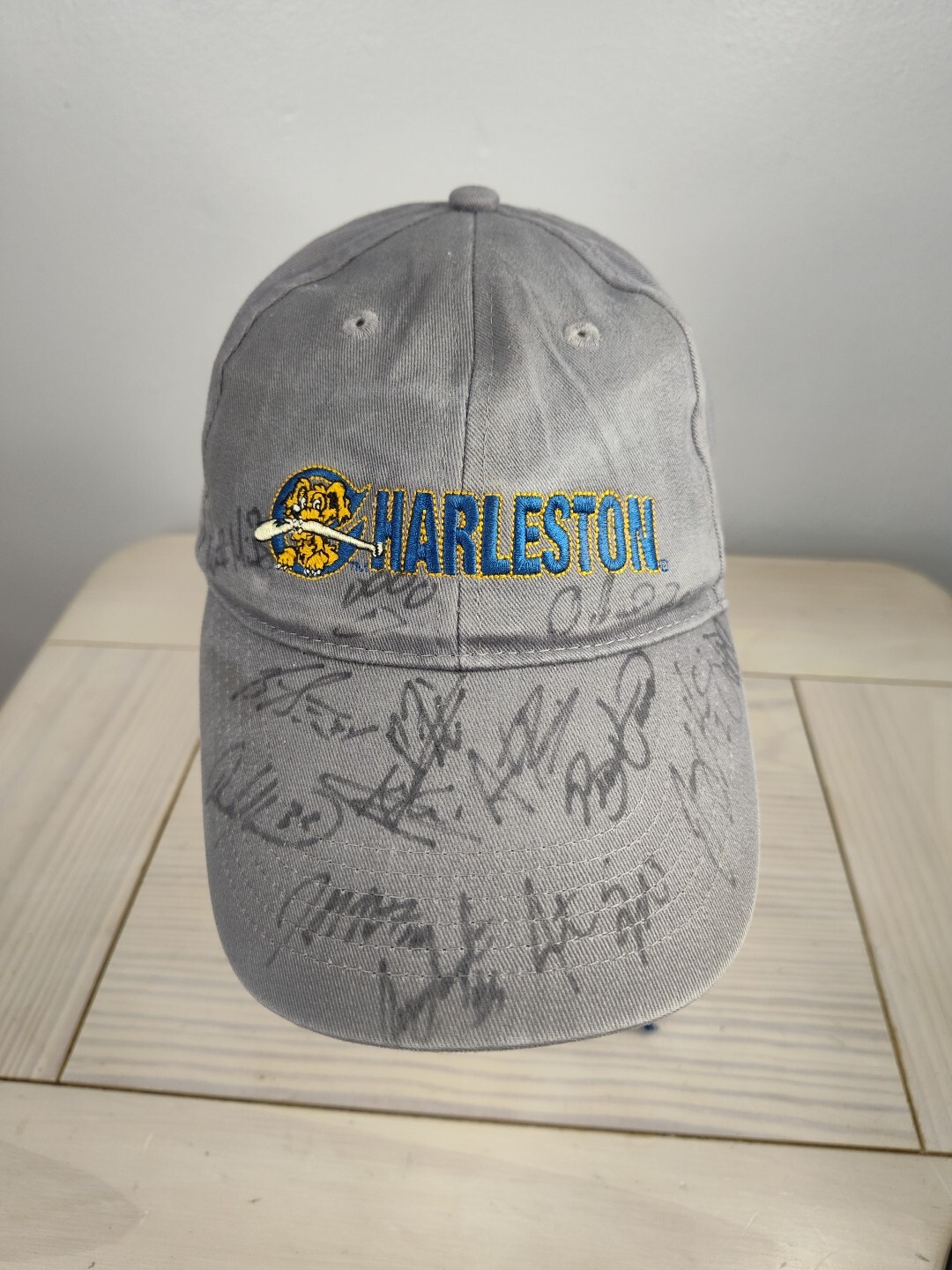 Charleston Riverdogs Minor League Autographed Hat Cap Player Signed | eBay