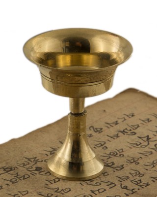Lamp Butter Tibetan Brass Dipa 7 CM - Autel Offering Light #1717 | eBay ...