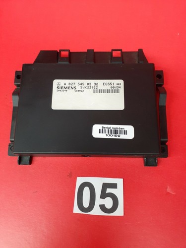 B5 MERCEDES SLK320 SLK 320 TRANSMISSION COMPUTER MODULE OEM | eBay