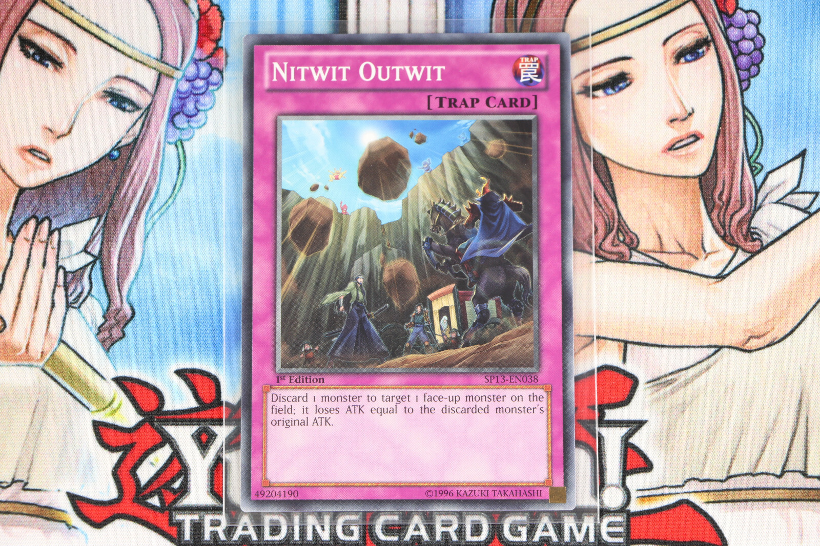 Yugioh Trap Card Nitwit Outwit SP13-EN038 1st Edition Common | eBay