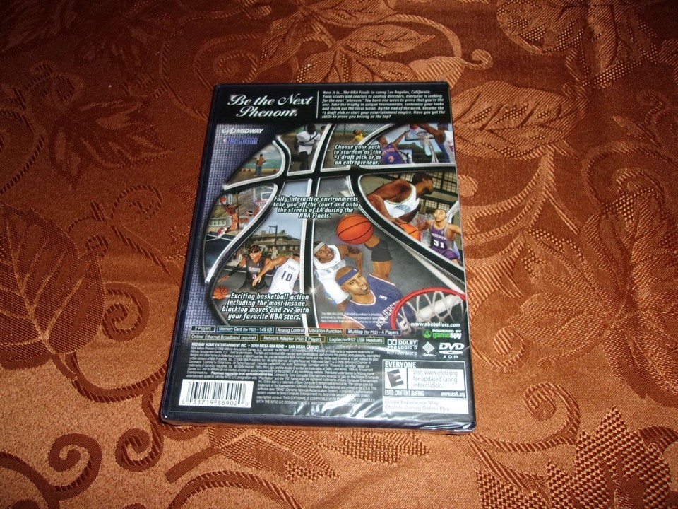 NBA BALLERS PHENOM BASKETBALL (Sony PlayStation 2,) PS2 NEW SEALED | eBay