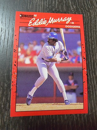 1990 Donruss Eddie Murray #77. RARE error card. | eBay