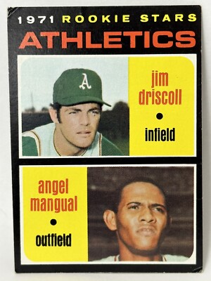 1971 Topps #317 A's Rookies | eBay