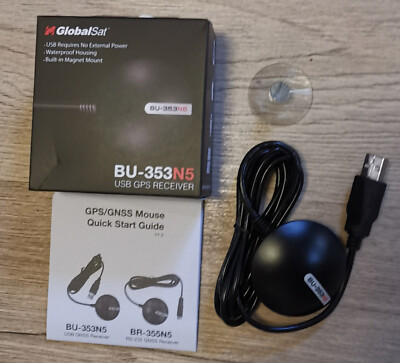 GlobalSat USB GPS Receiver BU-353 N5 for laptop high quality 75 ...