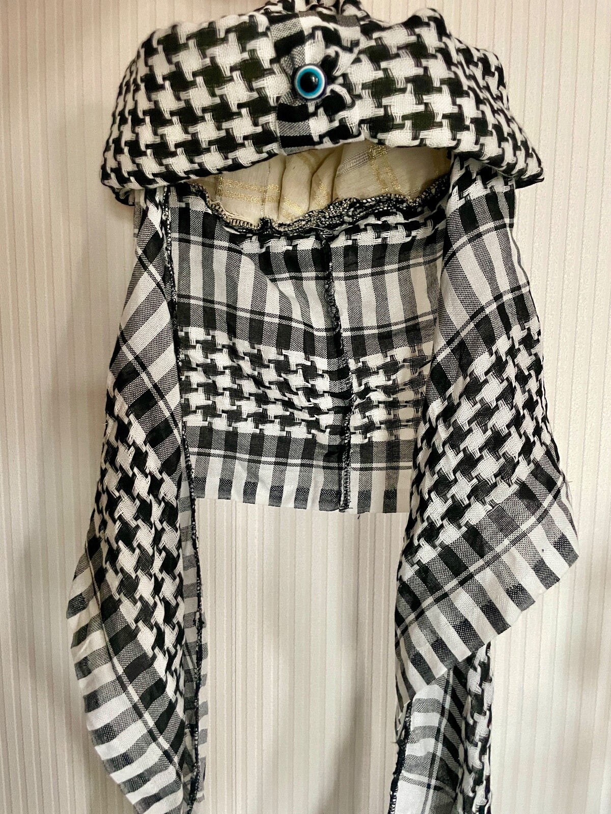 Keffiyeh Kufiya Hat with Scarf, Kurdish Turkish Shemagh Ghutrah ...