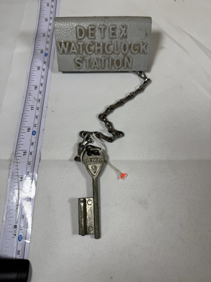 Vintage DETEX Watchclock Station from Holmdel Bell Labs 1962 | eBay