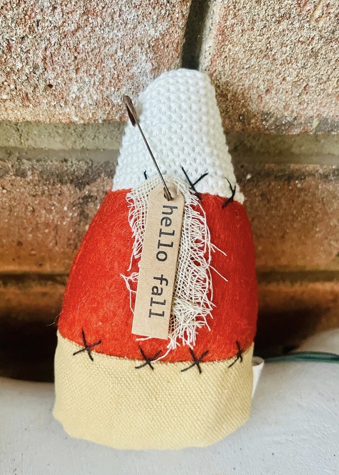 Hello Fall Stuffed Candy Corn NEW | eBay