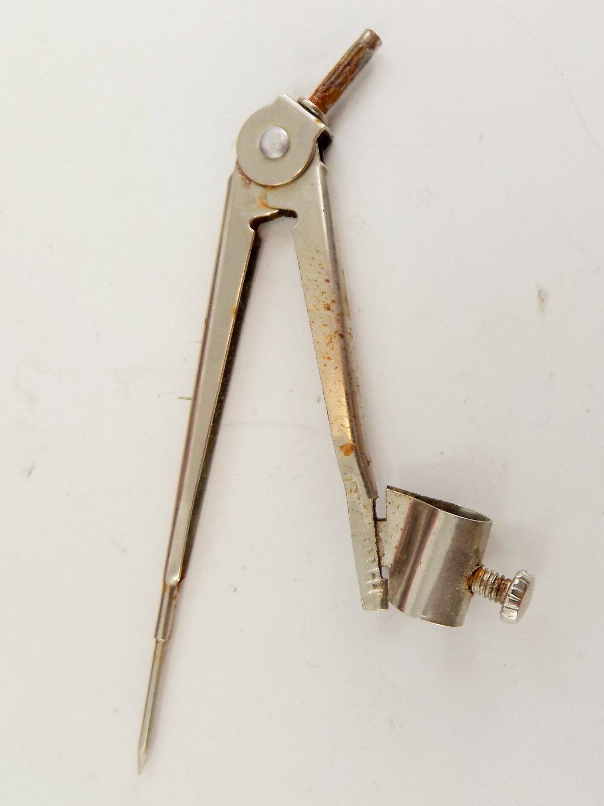 Vintage 1940s METAL ANGLED MECHANICAL DRAWING Compass Drafting Tool ...