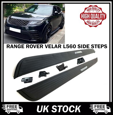 SIDE STEPS RUNNING BOARDS FOR LAND ROVER RANGE ROVER VELAR L560 ALL ...
