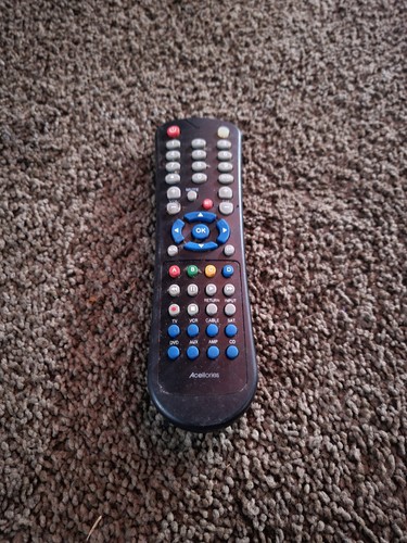 Acellories Universal Remote Control TV VCR DVD Blu-ray 816811026326| eBay