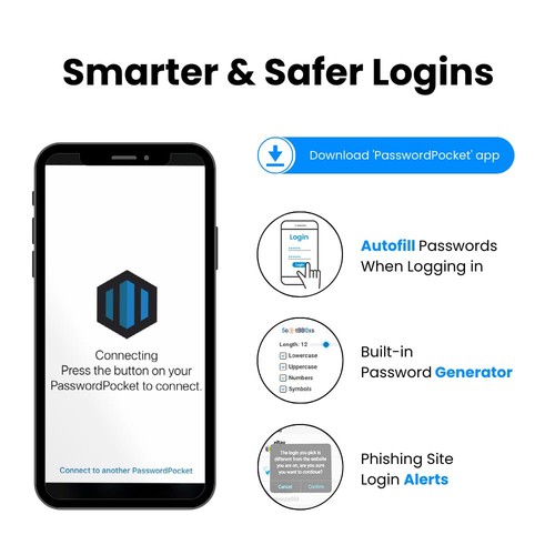 Offline Password Keeper, Manage Your Passwords - Secure Bluetooth Drive ...