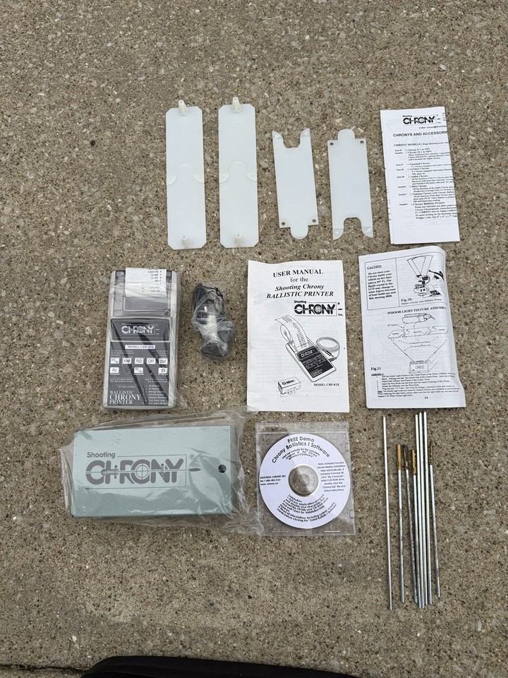Shooting Chrony Master Gamma Ballistic Chronograph with Printer, New Old Stock! | eBay