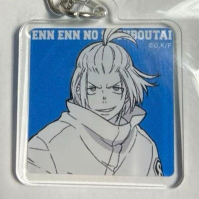 Arthur Boyle Fire Force Acrylic Keychain Original Art | eBay UK