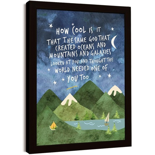 Same God Creation Wall Art,How Cool is it that the Same God Canvas ...