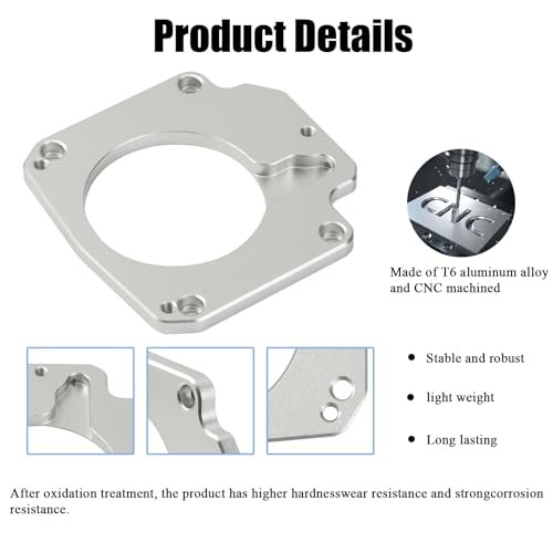 LS Drive By Cable Throttle Body Adapter Kit Compatible with LS3 4 Bolt ...
