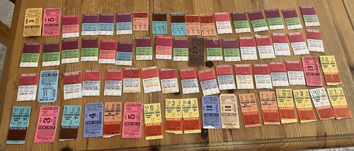100 TIX! 1971-1975 CUBS TICKET STUBS LOT-BANKS/FERGIE/BILLY WILLIAMS ...