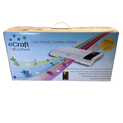 Ecraft Craftwell EC-PKL-12A Die Cutting System Electronic Machine Hobby ...