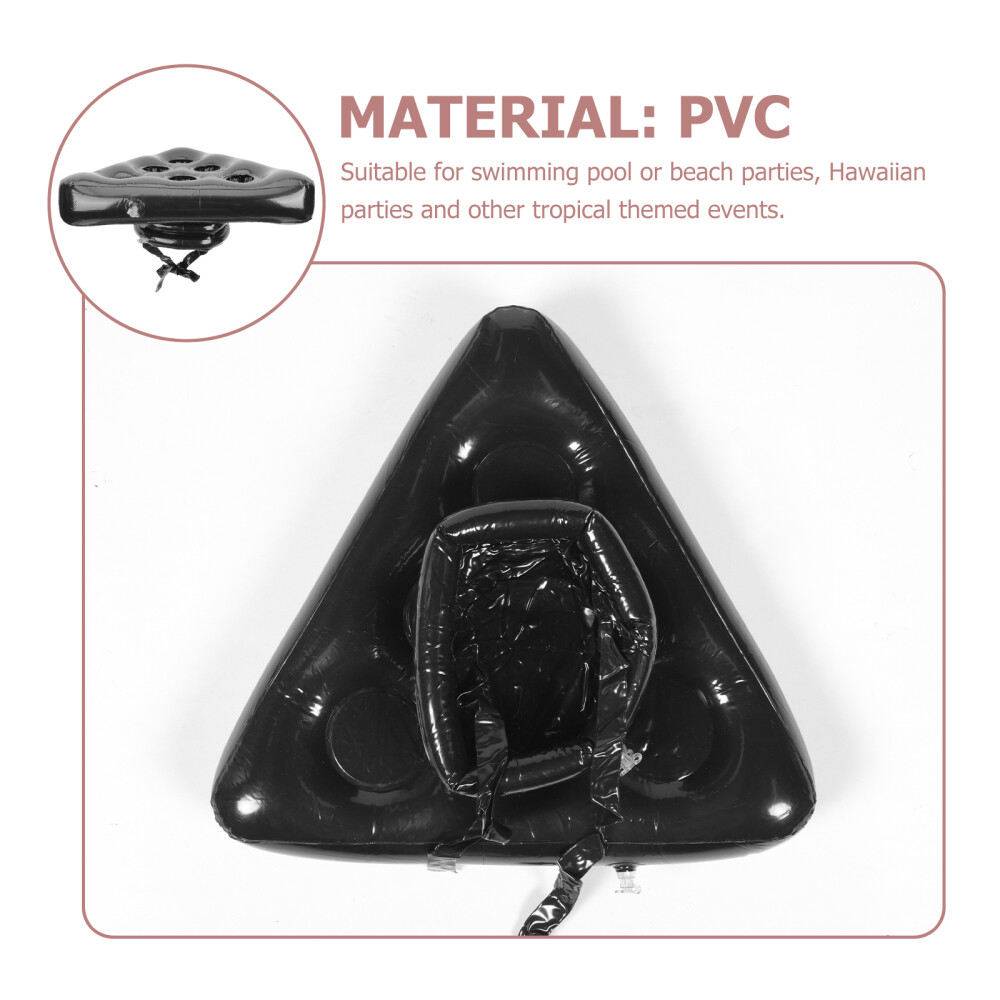 2 PCS Pvc Inflatable Triangle Hat Swimming Pool Drink Holder | eBay