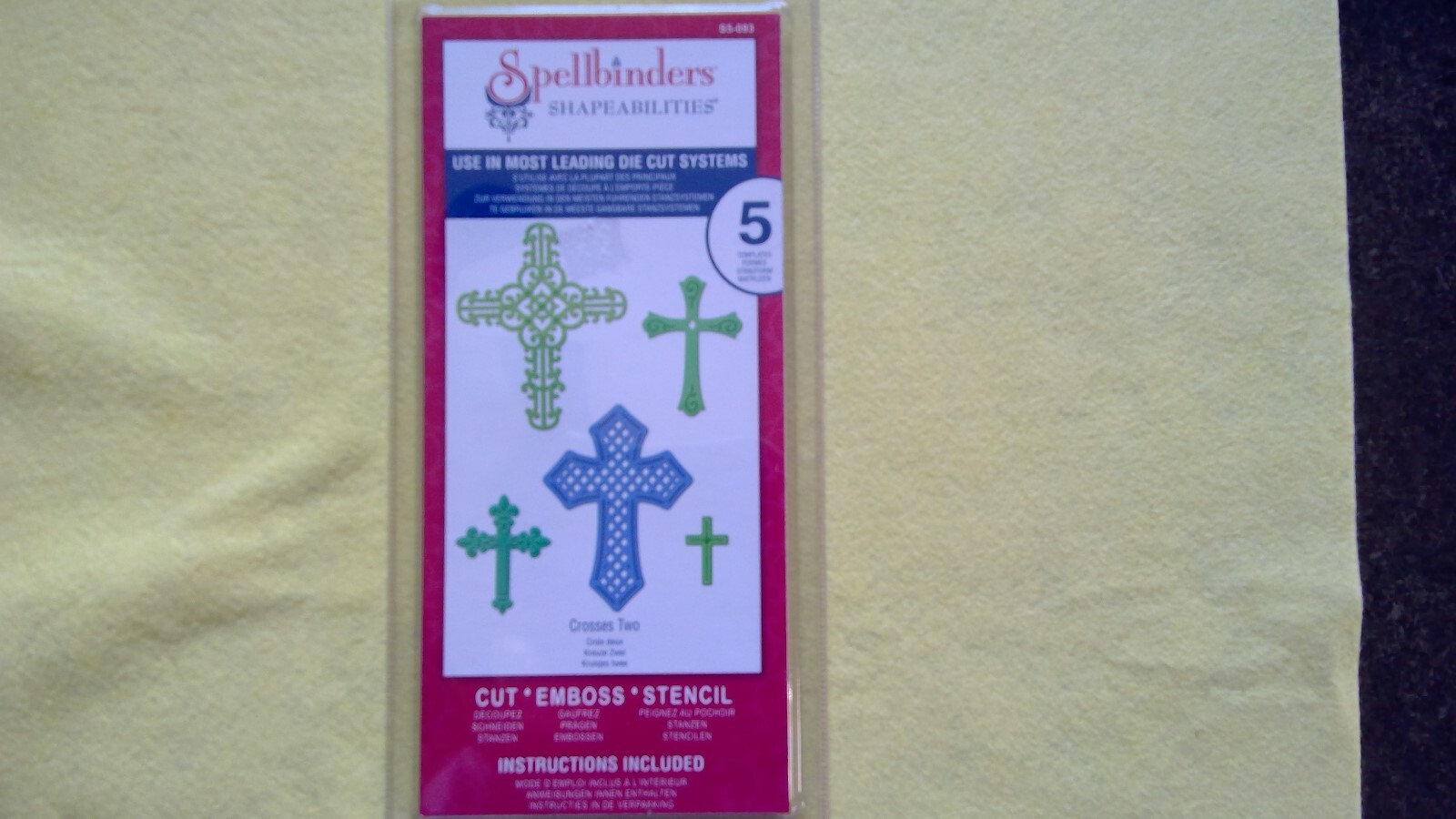 SPELLBINDERS CROSSES TWO S5-093 | eBay