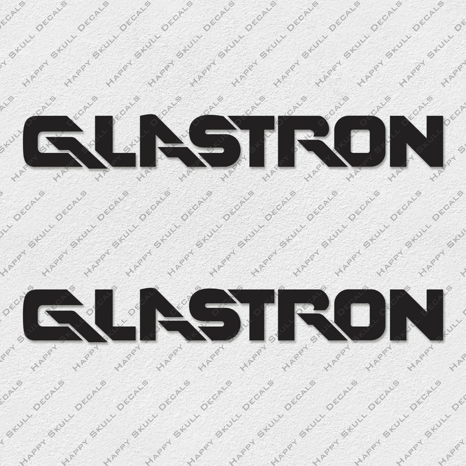 GLASTRON BOAT LOGO DECALS STICKERS Set of 2 24" LONG | eBay