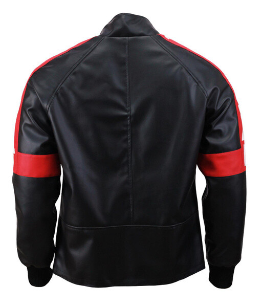 Burt Reynolds Smokey and the Bandit Red Trans Am Faux Leather Mens ...