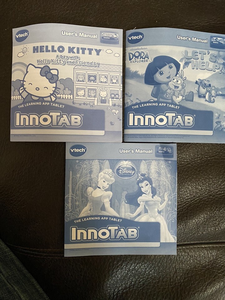 Vtech InnoTab Lot of 3 Games | eBay