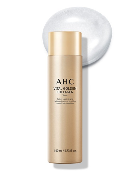 Korean Cosmetic AHC Vital Golden Collagen Skin Care Antiaging Cream ...