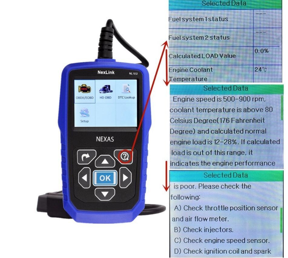 HEAVY DUTY DIESEL TRUCK & CAR DIAGNOSTIC SCANNER TOOL ENGINE CODE ...