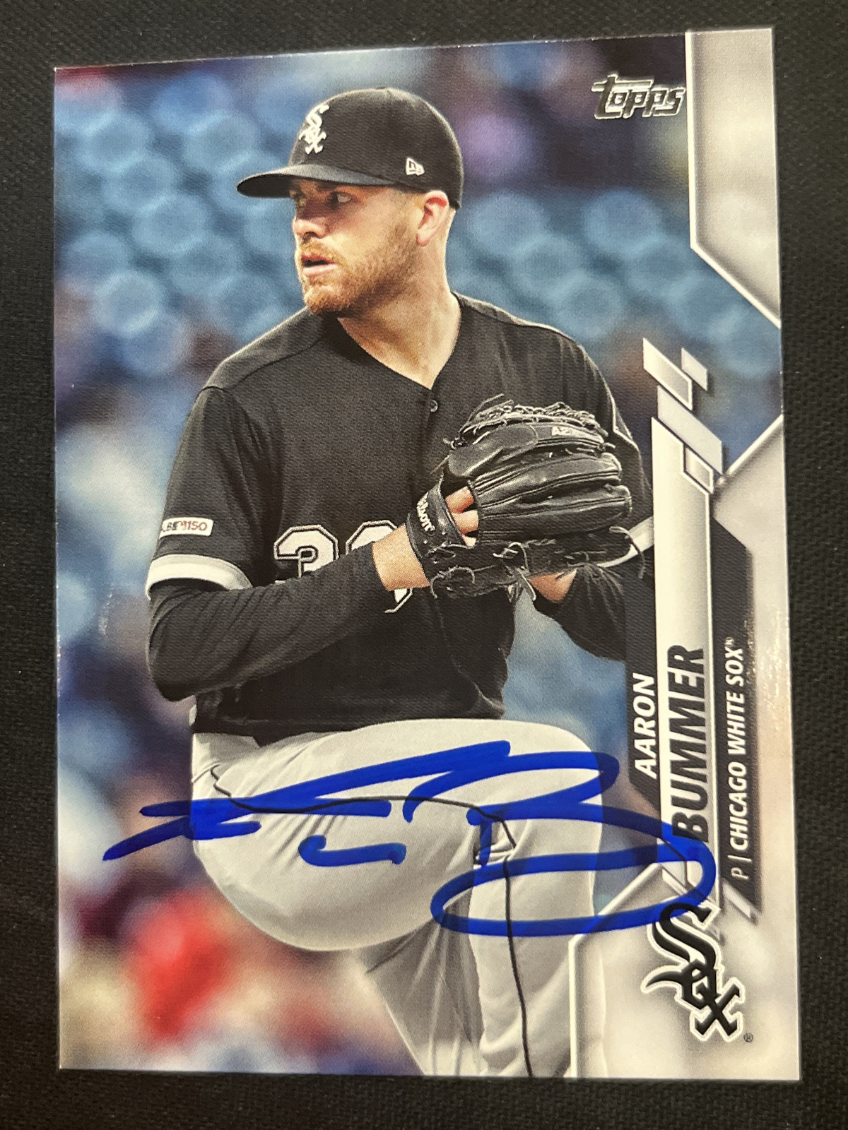 AARON BUMMER Signed 2020 Topps Update Baseball Card #U-12 Chicago White ...