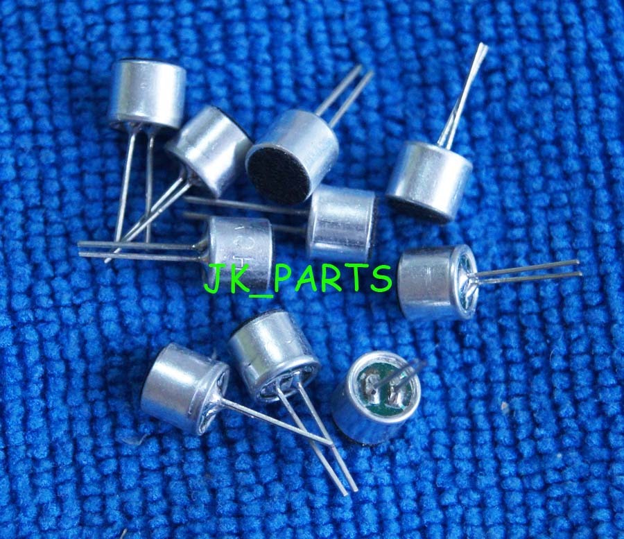 10pcs 6x5 2pins DIP electret microphone pick-up 6*5mm 58DB | eBay