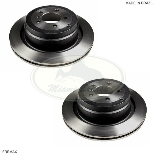 LAND ROVER REAR BRAKE ROTOR DISC SET RANGE 06-12 LR031844 FREMAX | eBay