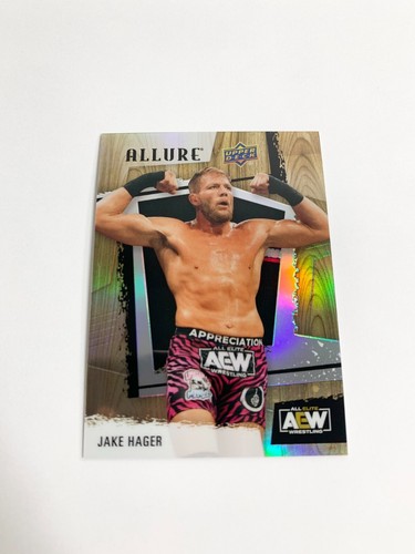 Jake Hager Table 2022 Upper Deck AEW Allure Card # 75 | eBay