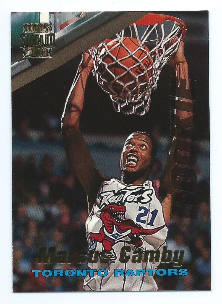 1996-97 Stadium Club Insert Rookies 1 #R2 Marcus Camby Rookie Card RC ...