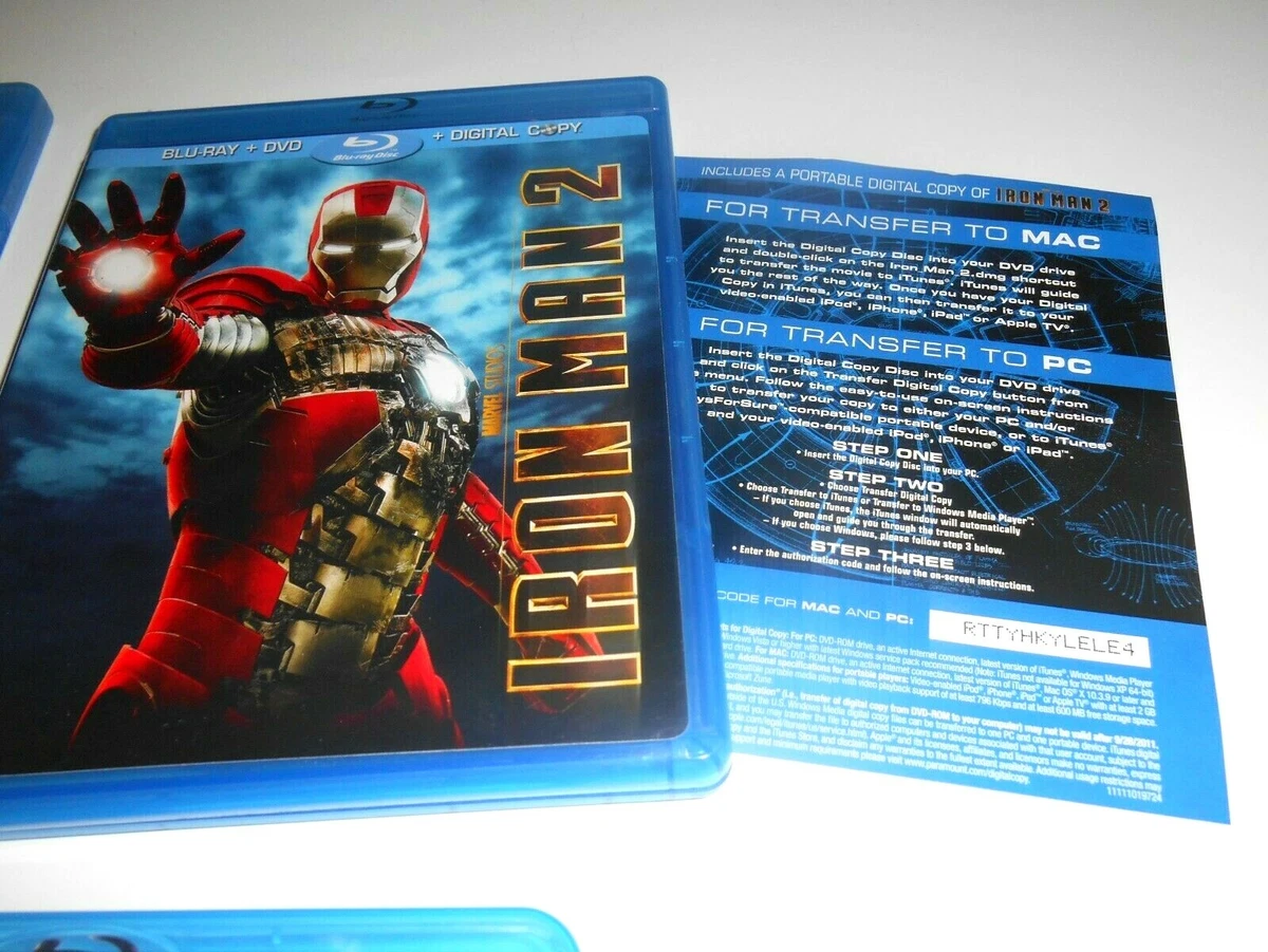 Iron Man Blu Ray Trilogy
