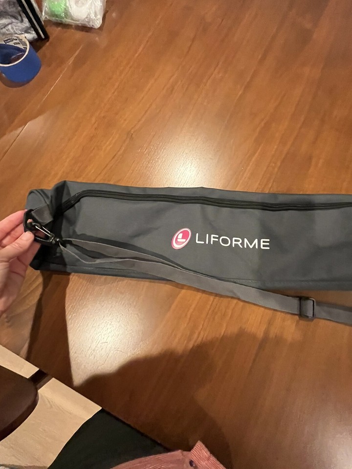 LIFORME Gray Yoga Carry Bag For Yoga Mat (Bag Only) 27”x 6" | eBay