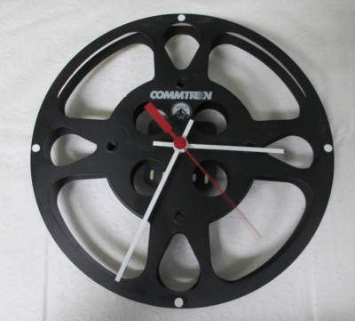 COMMTRON PARAMOUNT REEL TIME METAL CLOCK WORKING! | eBay