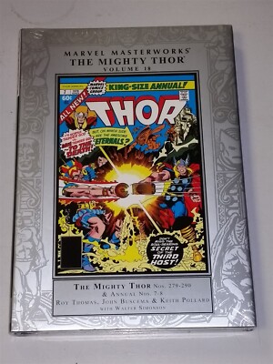 MARVEL MASTERWORKS THOR MIGHTY VOL 18 #279-290 ANNUALS 7-8 SEALED ...