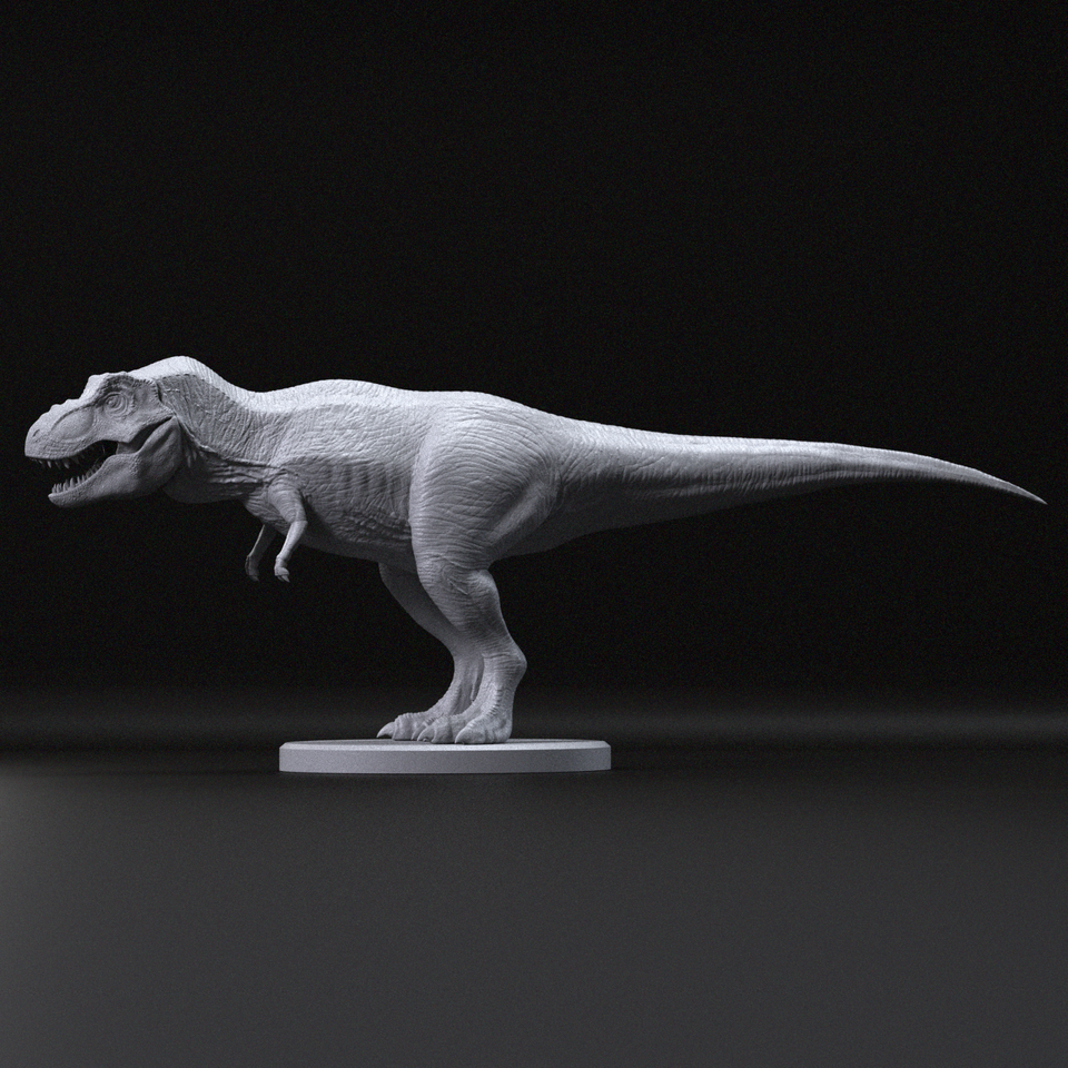 "Buck" T-Rex Studio Maquette Model Kit | The Lost World Jurassic Park ...