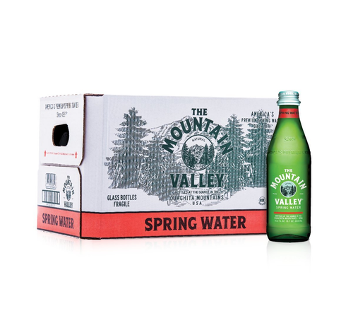 MOUNTAIN VALLEY Spring Water, Glass, Size 333 ML, (Pack of 24) | eBay