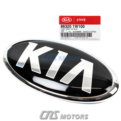 GENUINE Front Grille KIA Logo Emblem Badge for 2014-2023 Kia Rio ...