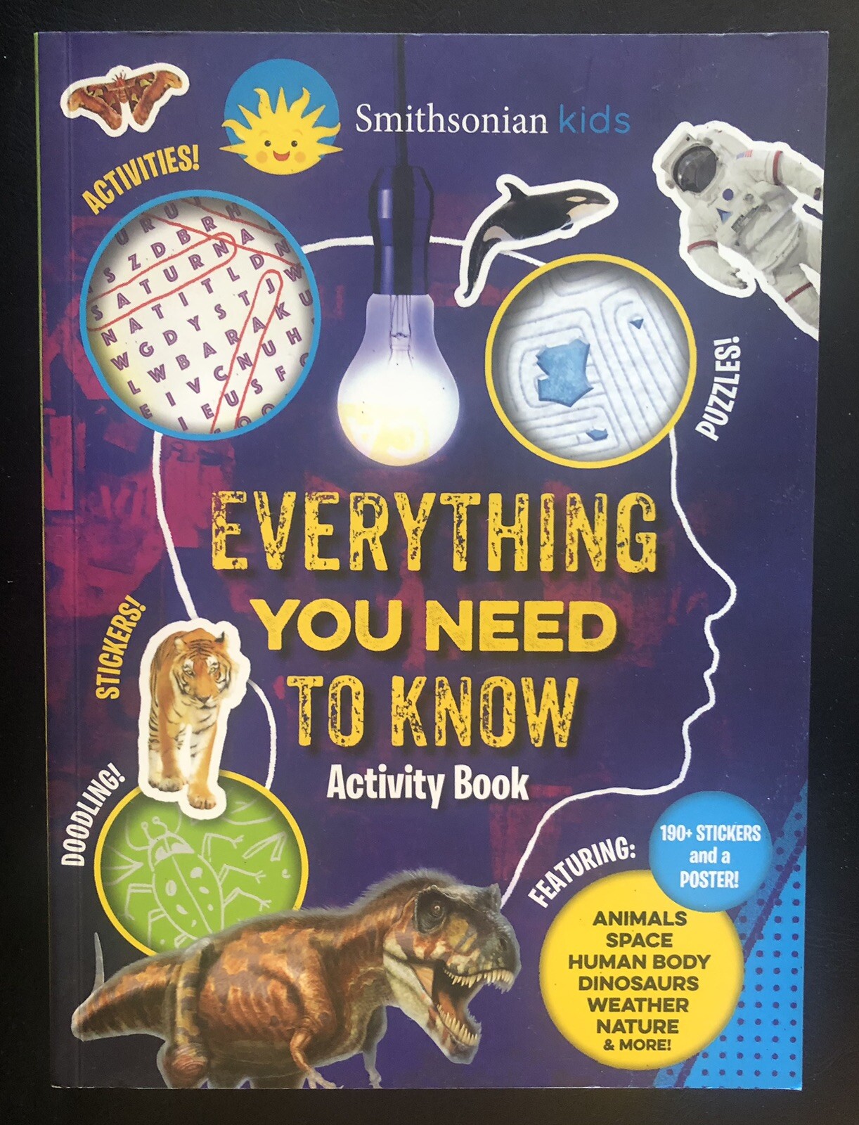 Smithsonian - Everything You Need to Know Activity Book Stickers Poster ...