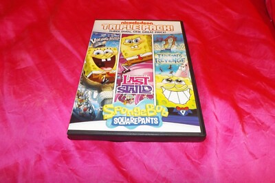 🌈 SpongeBob SquarePants Viking Size Last Stand Triton’s Revenge Triple ...
